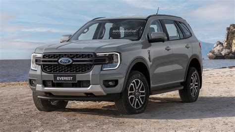 2023 Ford Everest Suv Rendered Looks Like A Ranger With A Bed Cap