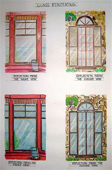 How To Color Glass Windows With Colored Pencils