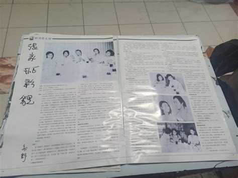 W 雜誌散頁兩張有兩頁亦舒訪問 張家班（傅聲甄妮陳觀泰姜大衛李琳琳狄龍夫妻陶敏明）專輯及照片 興趣及遊戲 書本 And 文具 雜誌及其他 Carousell