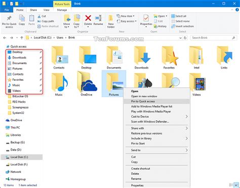 Add Or Remove Folders From This Pc In Windows 10 Page 22 Tutorials