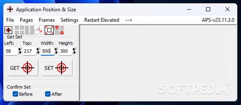 Application Position Size APS Download Softpedia