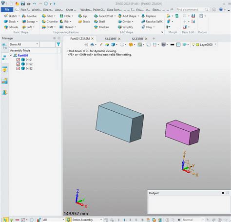 Part Quantity Of An Assembly In A Partdrawing Zw3d Cad Zw3d Forum