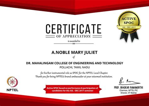 Mcet Nptel Dr Mahalingam College Of Engineering And Technology Mcet