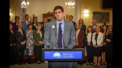 Premier David Eby Finance Minister Brenda Bailey Address Trump Tariff Threats Youtube