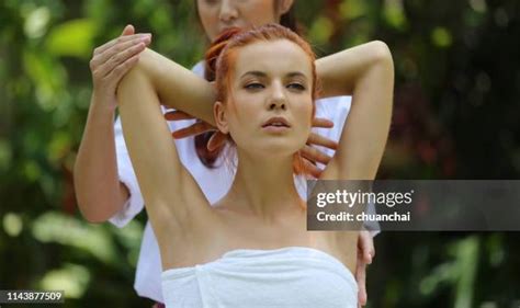 Redhead Massage Photos And Premium High Res Pictures Getty Images