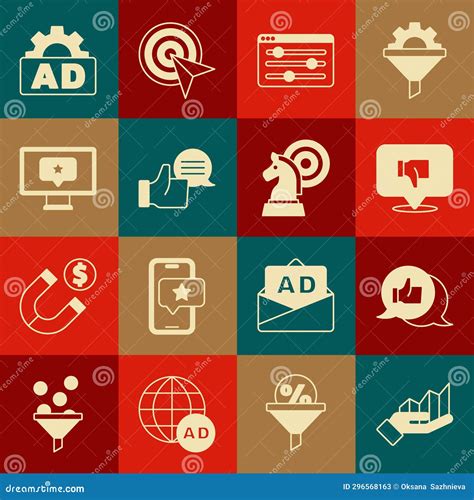 Set Pie Chart Infographic Customer Product Rating Dislike Speech Bubble Browser Setting