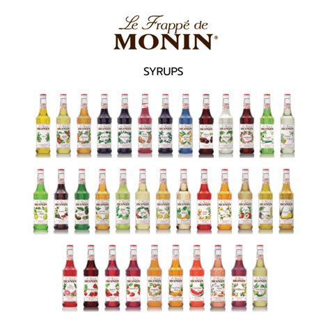 Monin Syrups