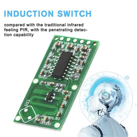 Rcwl 0516 Microwave Radar Sensor Module Human Body Induction Module