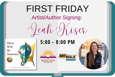 First Friday Artist And Author Signing With Leah Kiser Downtown Flagstaff