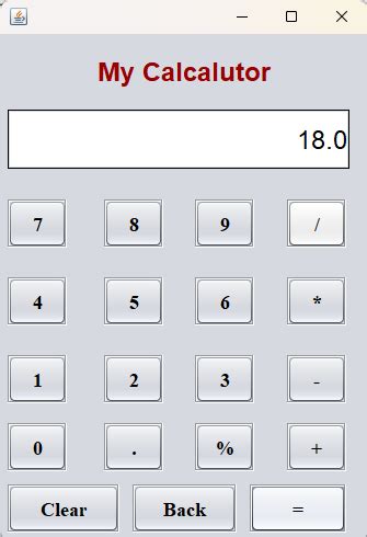 GitHub Poo Nam Calculator Calculator A Basic Java Gui Made To Help A People For Fast