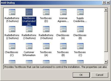Create Custom Dialogs For Use In Your Visual Studio Setup Projects CodeProject