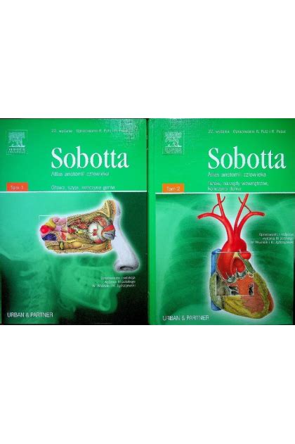 Sobotta Atlas Anatomii Człowieka Tom 1 I 2 R Putz Książka W