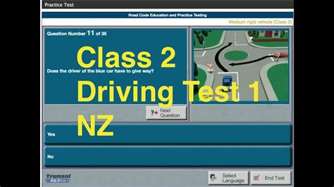 New Zealand Driving Test Class 2 Test 1 100 Passing Guarantee