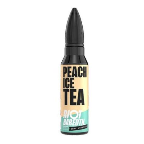 Riot Bar Edtn Longfill Peach Ice Tea 30ml