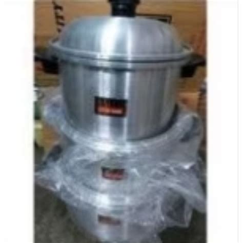 Jual Panci Set 20 24 Cm Panci Susun Halco Panci Aluminium Tebal