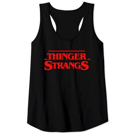 Thinger Strangs Essential Tank Tops Sold By Llama Chittagonian Lavender