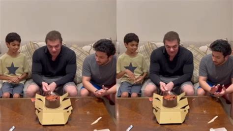 Sohail Khan Celebrates 52nd Birthday With Sons Nirvaan And Yohan In Adorable Video Watch News18