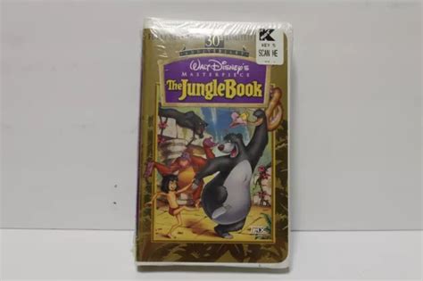 The Jungle Book Vhs Walt Disney Th Anniversary Limited Edition Vh Picclick Uk