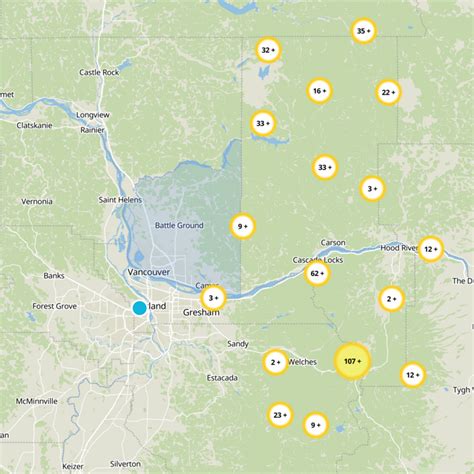Hiking In Clark County Washington 76 Trails And Maps