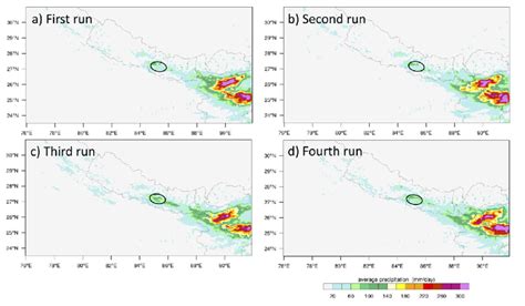 Wrf Simulation Of Four Microphysics A First Run Wsm 6 Class