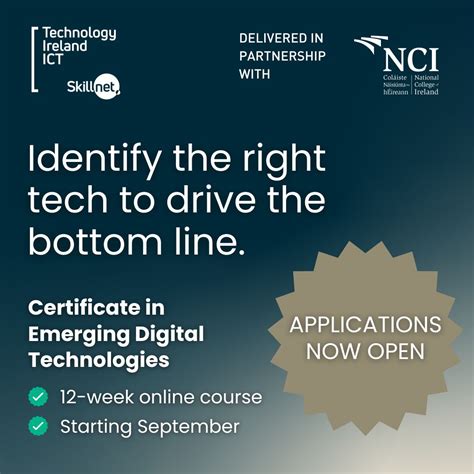 Techevolution Digitaltransformation Techskills Emergingtech… Technology Ireland Ict Skillnet