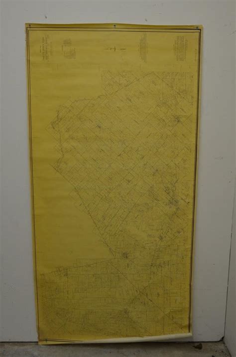 Tobin Texas Oil And Gas Map North And South Half Of Fayette County