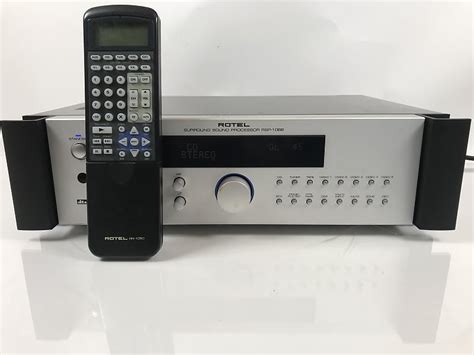 Rotel Av Pre Amplifier Rsp 1068 W Remote Reverb