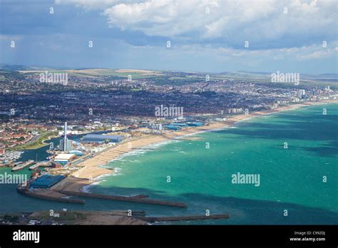 Aerial Photo Of Shoreham Power Station Portslade On Sea Shoreham By