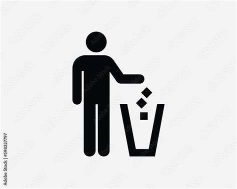 Throwing Garbage Clipart