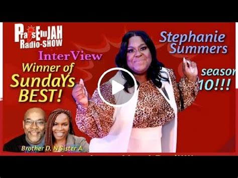 Sundays Best Season 10 Winner Stephanie Summers Youtube