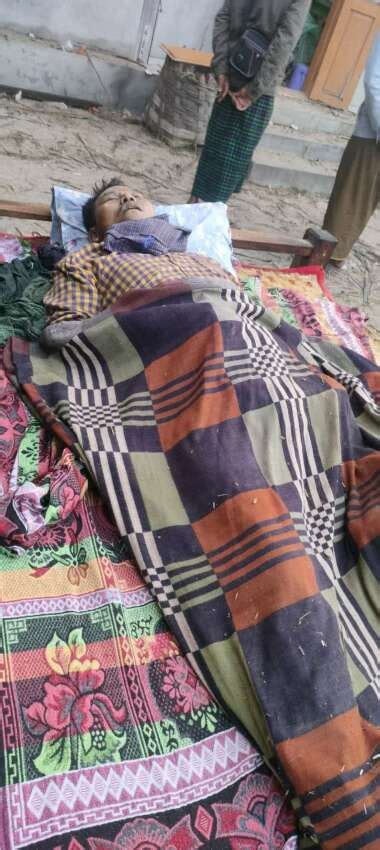 ရွှေဘိုမြို့နယ်၊ သစ်ချိုပင်ရွာကို စစ်တပ်က လေယာဉ်ဖြင့် ဗုံးကျဲမှု အသက် ၇