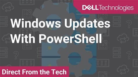 Install Windows Updates With Powershell Youtube
