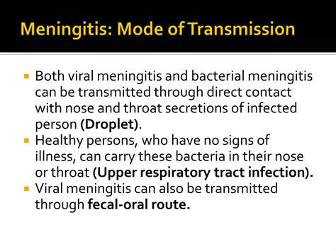 Meningitis And Encephalitis Pptx
