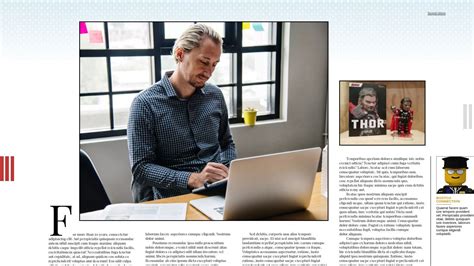 FREE HTML CSS Magazine Layouts Iamrohit In