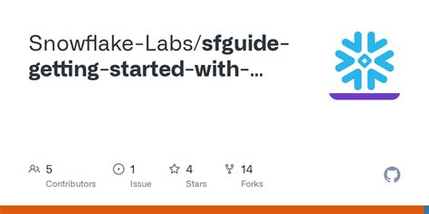 Github Snowflake Labssfguide Getting Started With Snowflake Feature Store