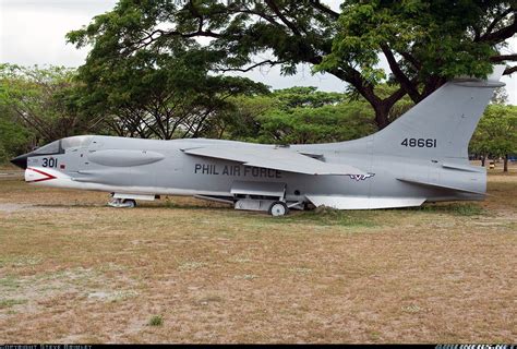Vought F 8h Crusader Philippines Air Force Aviation Photo