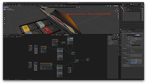 Material Offset Rim Not Working When Backfacing Geometry Node Applied Blender Stack Exchange