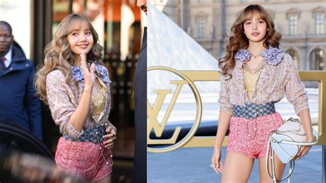 The Ultimate Fashion Moment Blackpinks Lisa Attends Louis Vuittons Spring Summer 2026 Show