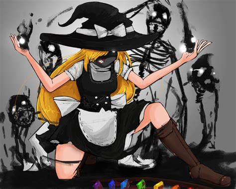 Kirisame Marisa And Variant Marisa Touhou And More Drawn By Ander Horlo Danbooru