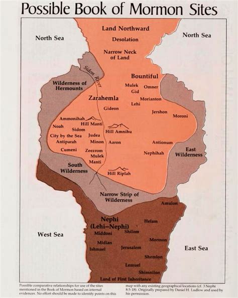 Book Of Mormon Maps And Charts Loqg