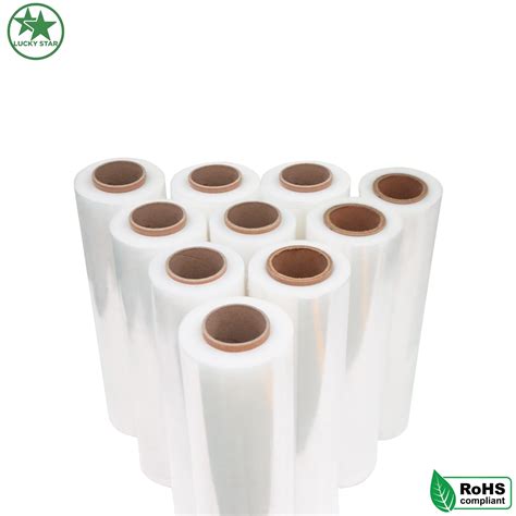 High Grade Hand Pallet Stretch Film Pe Roll Stretch Film Wrap And Pallet Wrap