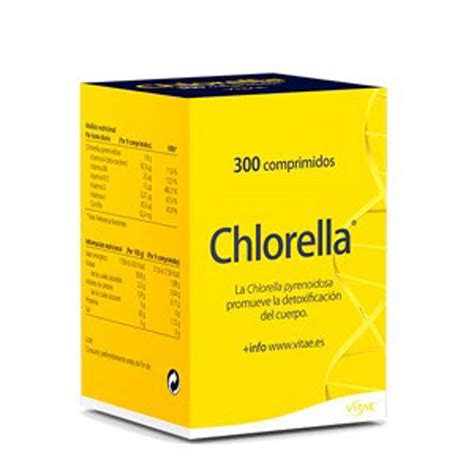 Chlorella 200mg 300 Comprimidos La Botica De Andrea