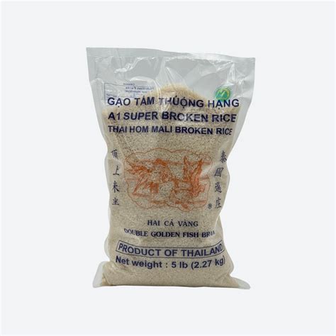 A1 Super Jasmine Broken Rice 5 Lb Thai Hom Mali Broken Rice