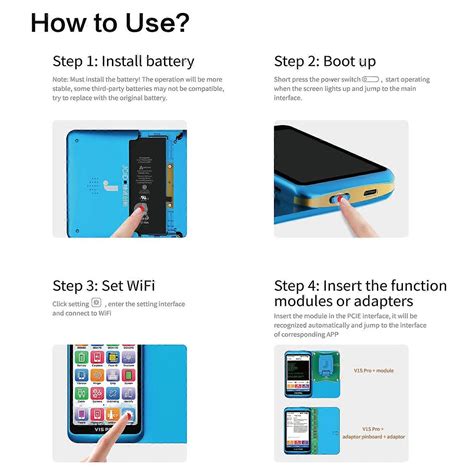 Jc V1s Pro Programmer For Phone Screen Face Id Battery Nano Read Repair