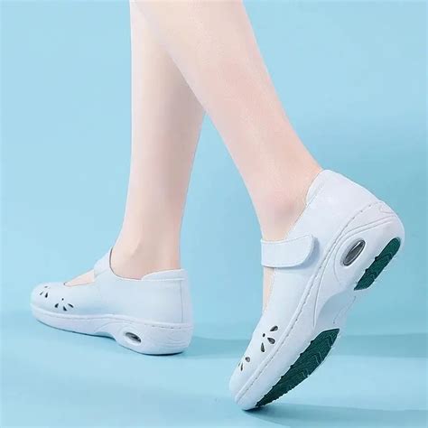 Womens Nurse Shoes Comfortable Non Slip Loafers