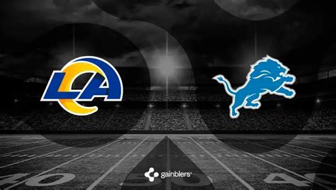 Pronósticos Los Angeles Rams Vs Detroit Lions