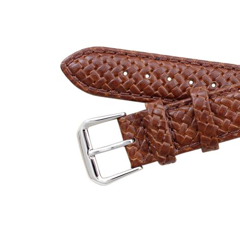 Hadley Roma Genuine Leather Tommy Bahama® 22mm Tan Watch Band 7 3 4