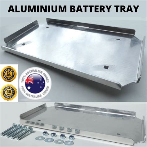 Dual Battery Tray Base Aluminium Suits Kings Mounting Box Canopy Ute
