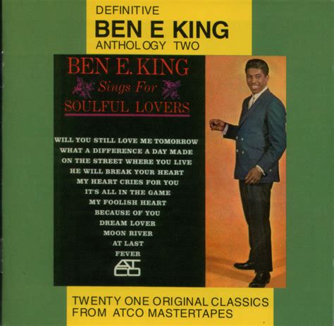 Ben E King Sings For Soulful Lovers Cd Album Compilation