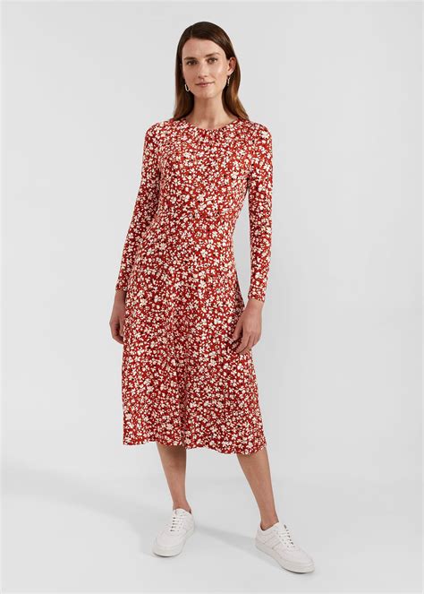 Sian Jersey Dress Hobbs Uk